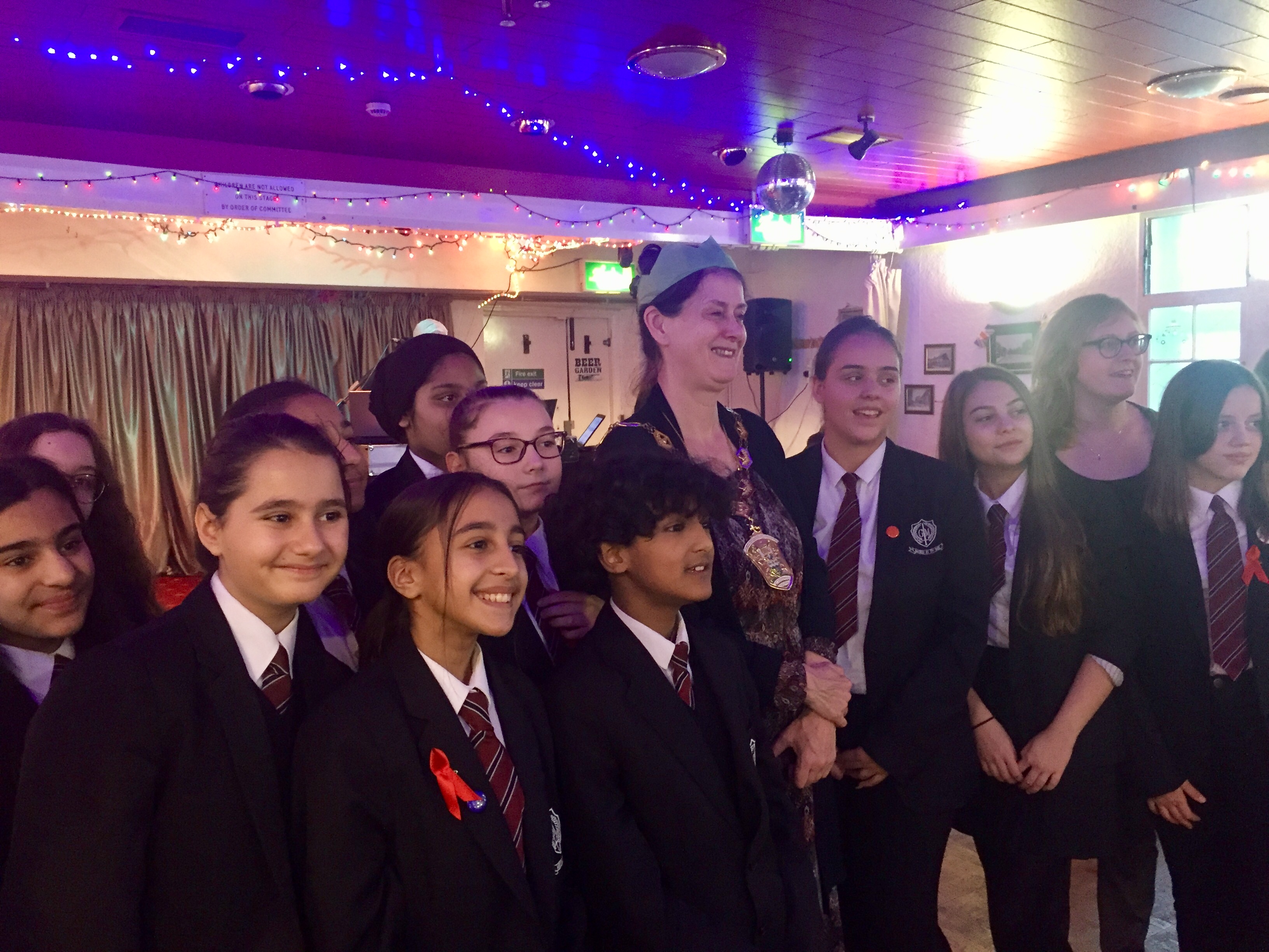 George Mitchell School Singing for the Local Community : George ...