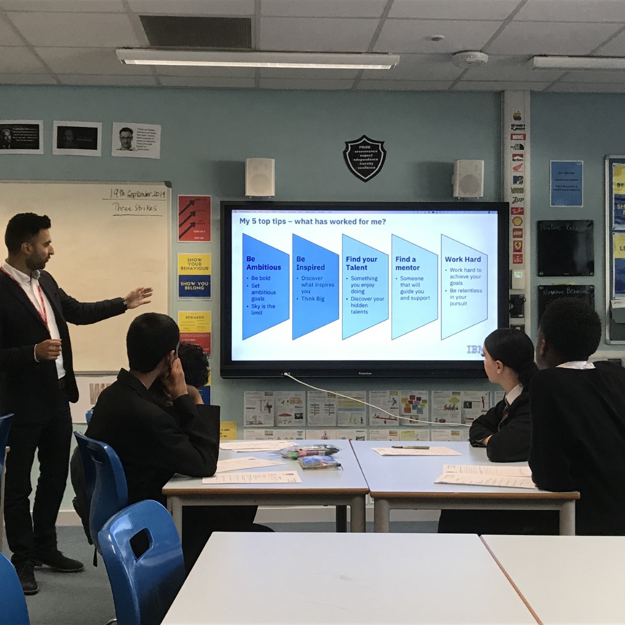 George Mitchell School » IBM Talk Business at GM